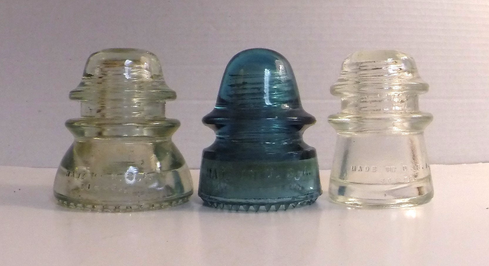 KS-50 Three Hemingray Insulators 8/23 - Etsy