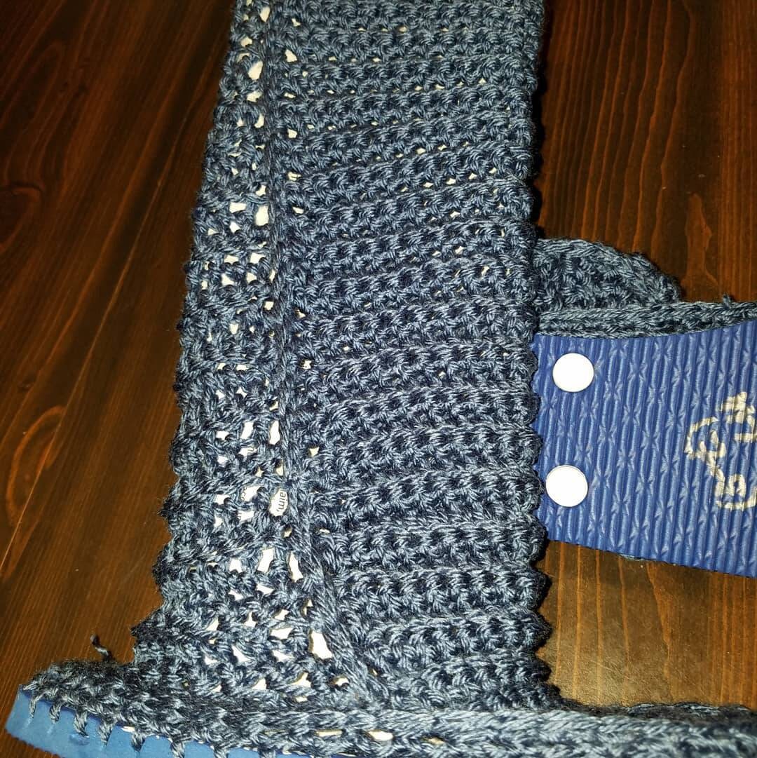 Crocheted Muclucs With Flipflop Bottoms - Etsy