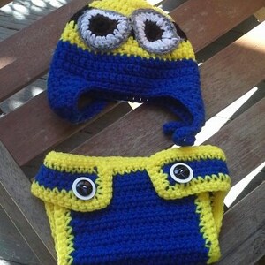 Minion Diaper Set - Etsy