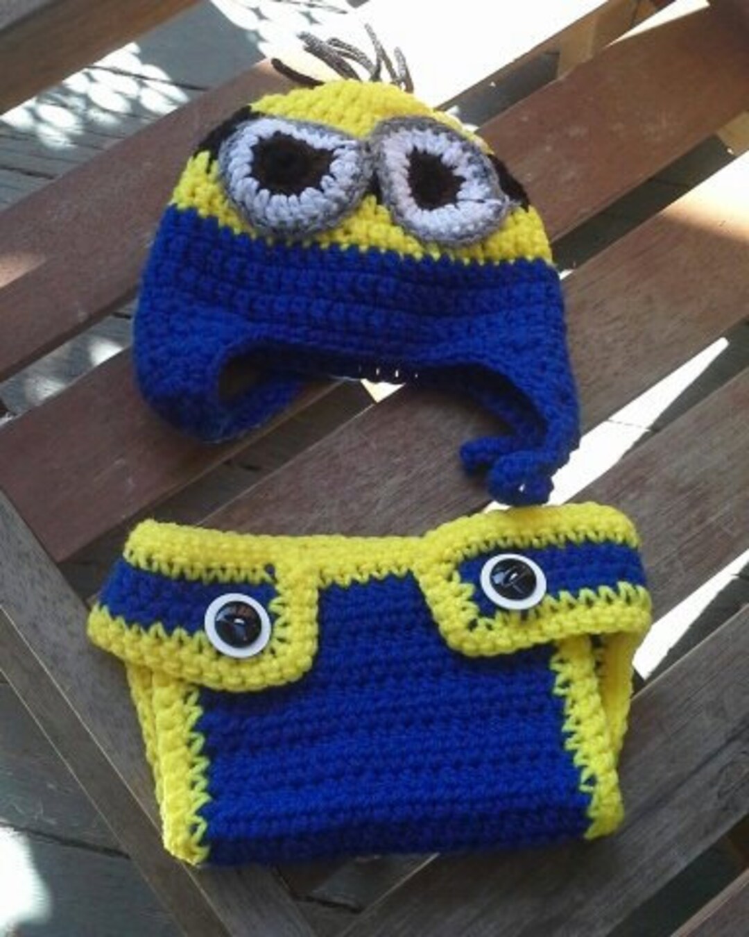 Minion Diaper Set - Etsy