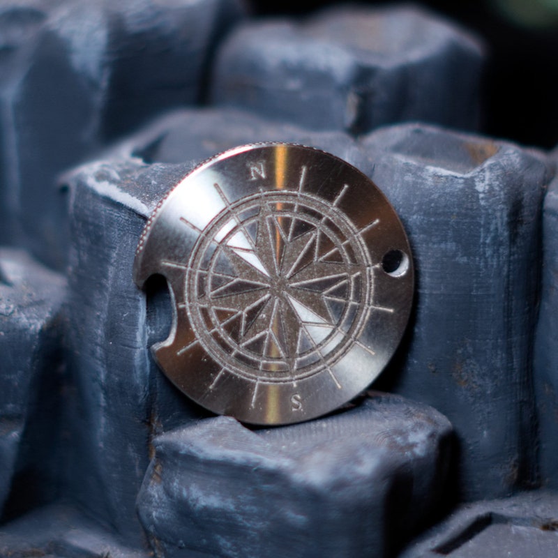 Compass Coin - Etsy