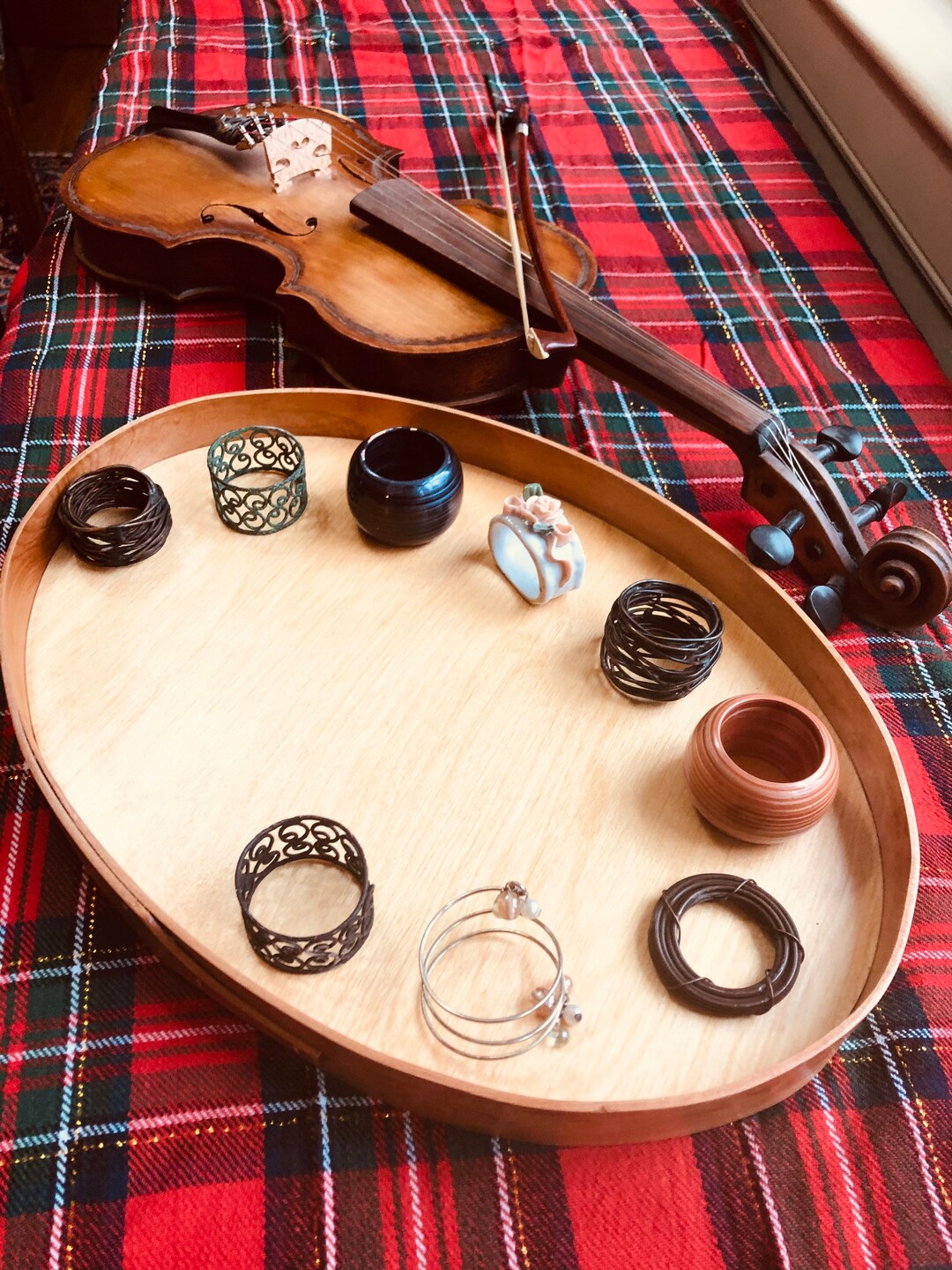 Shaker Birch Tray, Handmade, Size 9, Serving Tray, Tea Tray, Ottoman ...