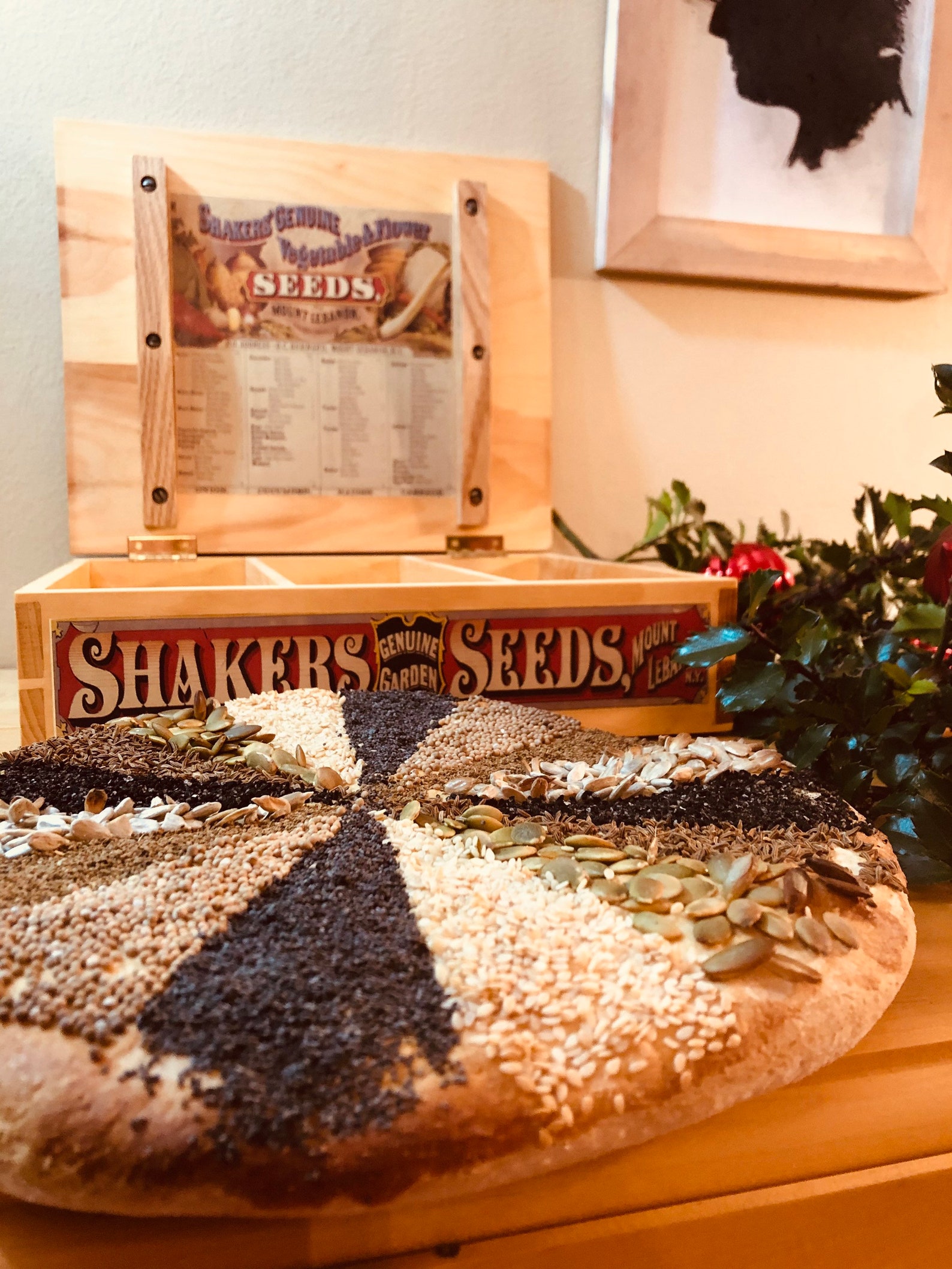 Shaker Seed Box Gift for Gardener Home Decor and Storage Solution - Etsy