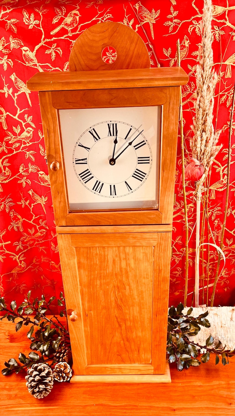 Shaker Reproduction Wall Clock . 34”x11”x4” - Etsy