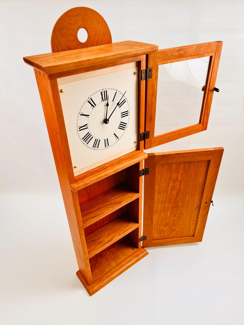 Shaker Reproduction Wall Clock . 34”x11”x4” - Etsy