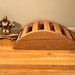 Iyengar Yoga Halasana Box- A: Wooden Yoga Bench, Support for Plough ...