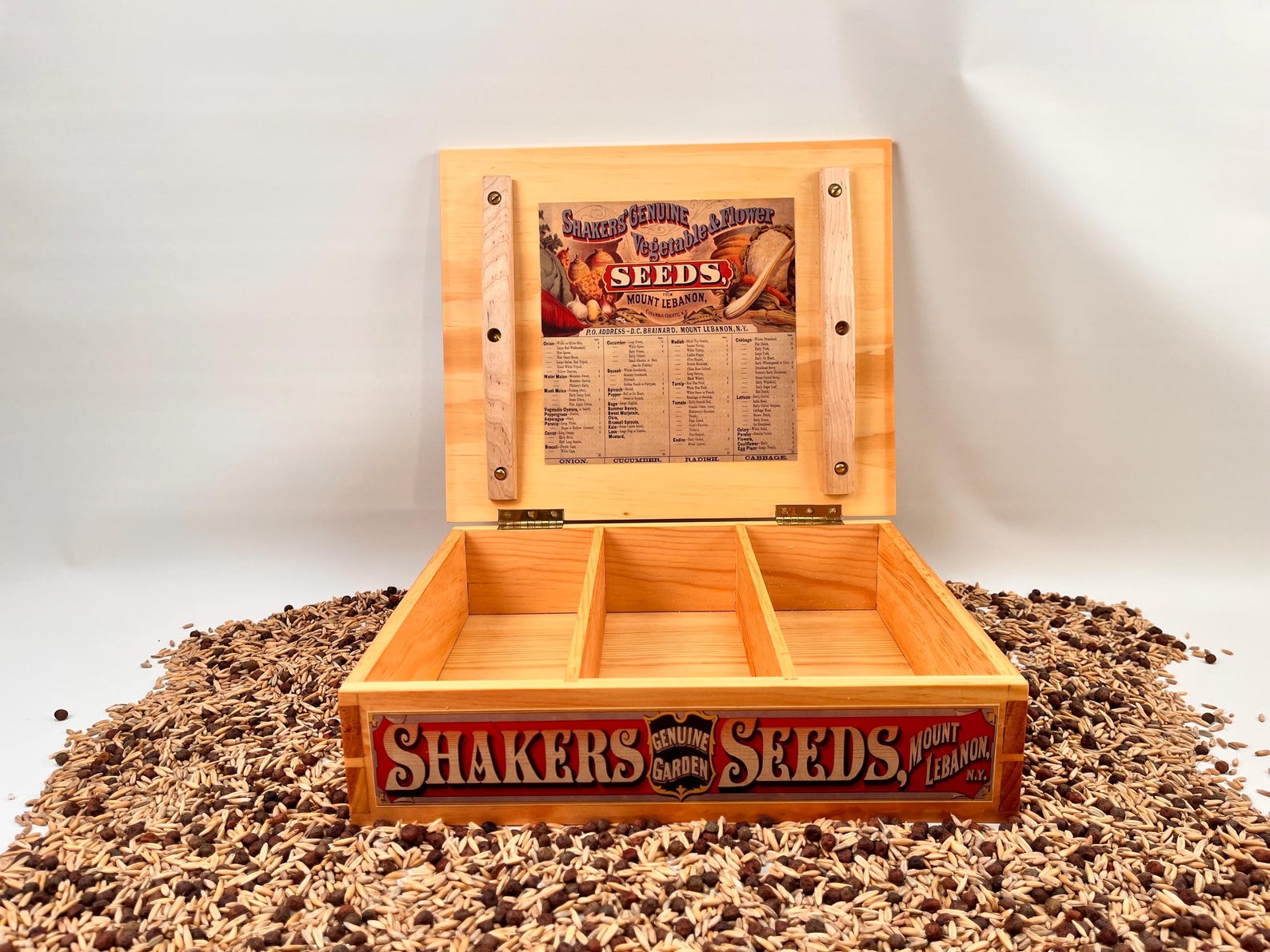 Shaker Seed Box Gift for Gardener Home Decor and Storage Solution - Etsy