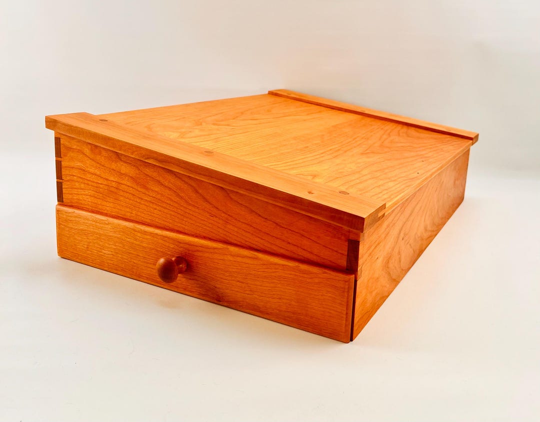 Shaker Cherry Wood Table Desk: Hand-rubbed Oil Varnish - Etsy