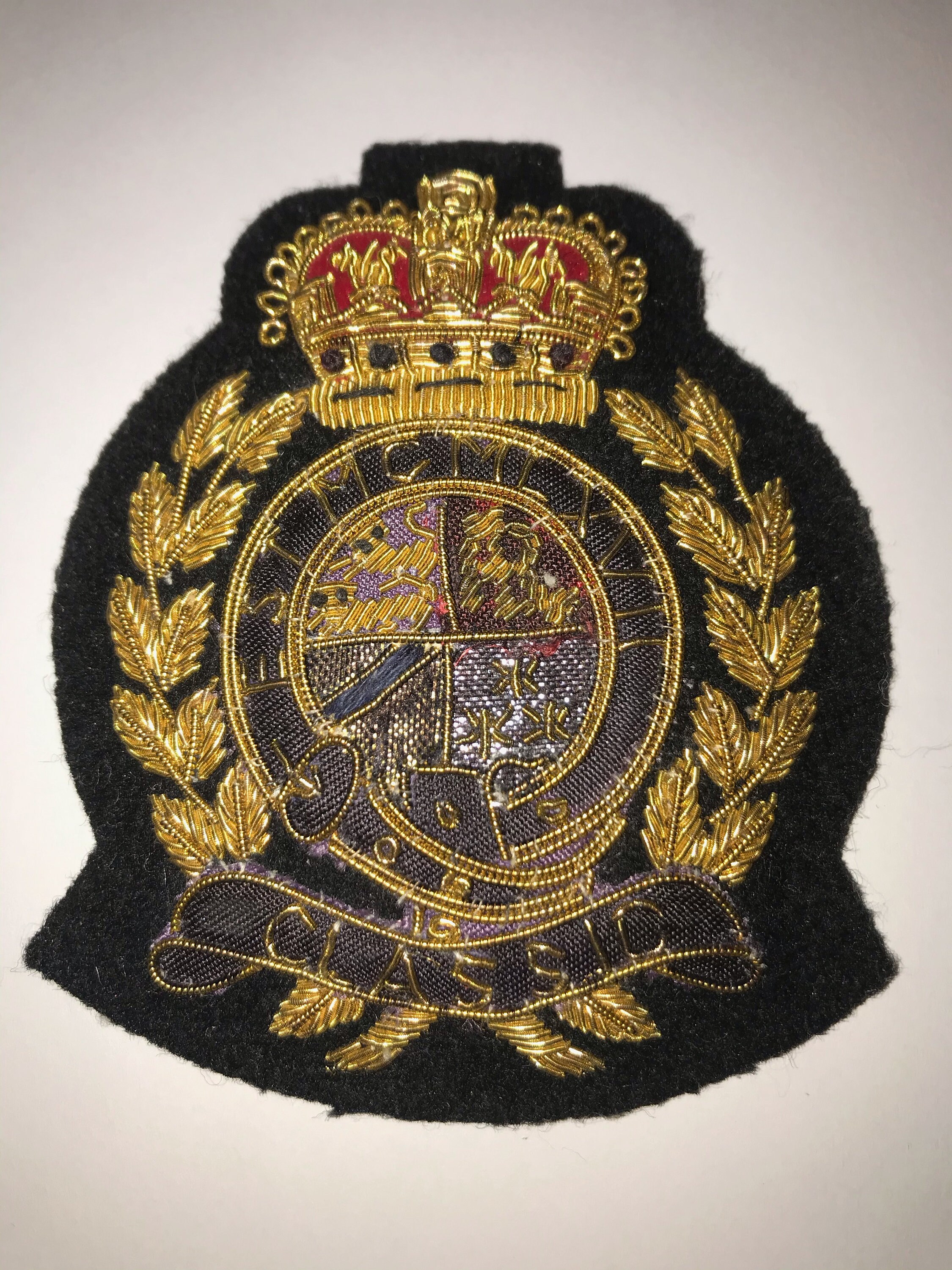 Coat of Arms Embroidered Badge - Etsy