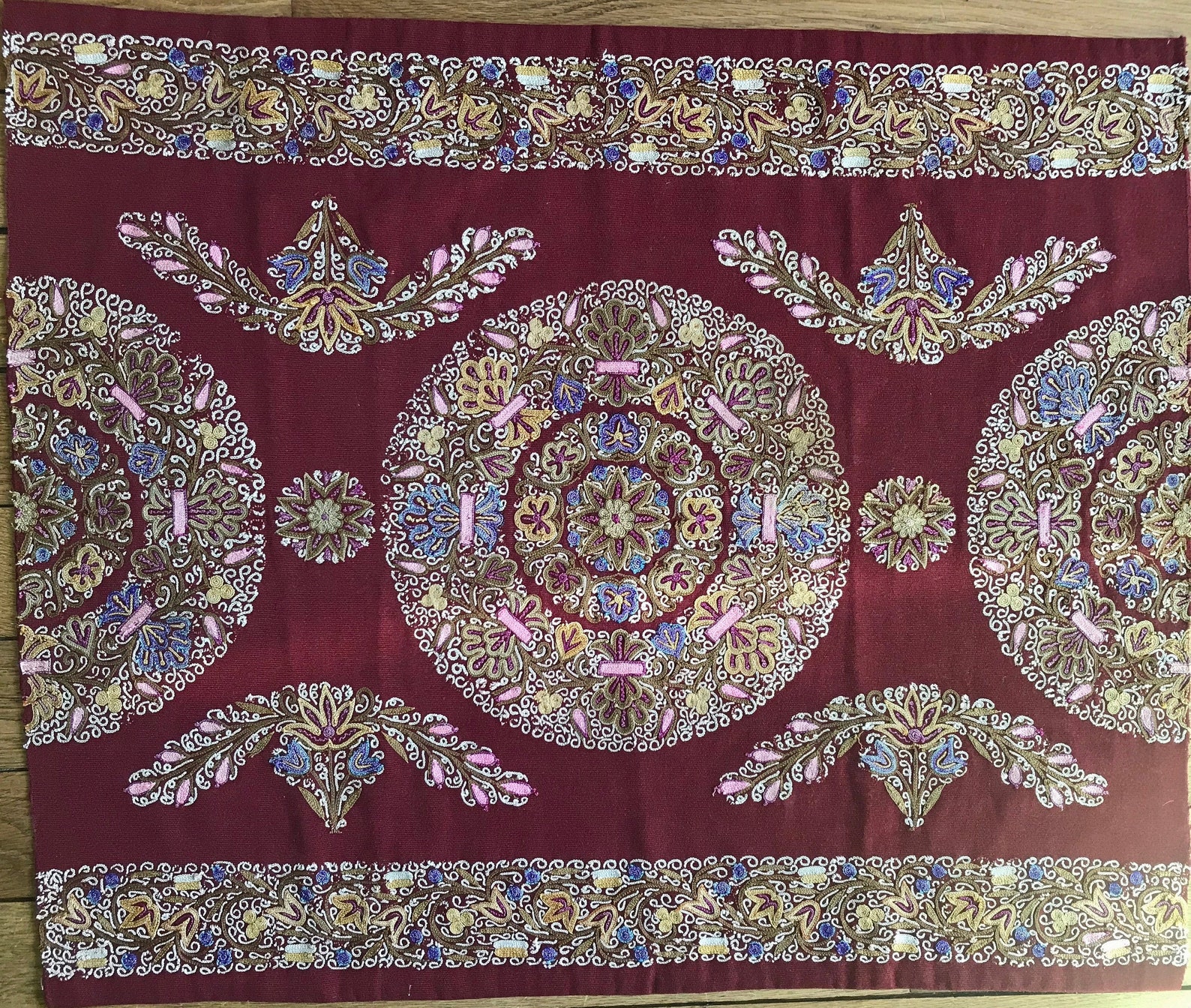 Antique Persian Embroidery N.1 - Etsy