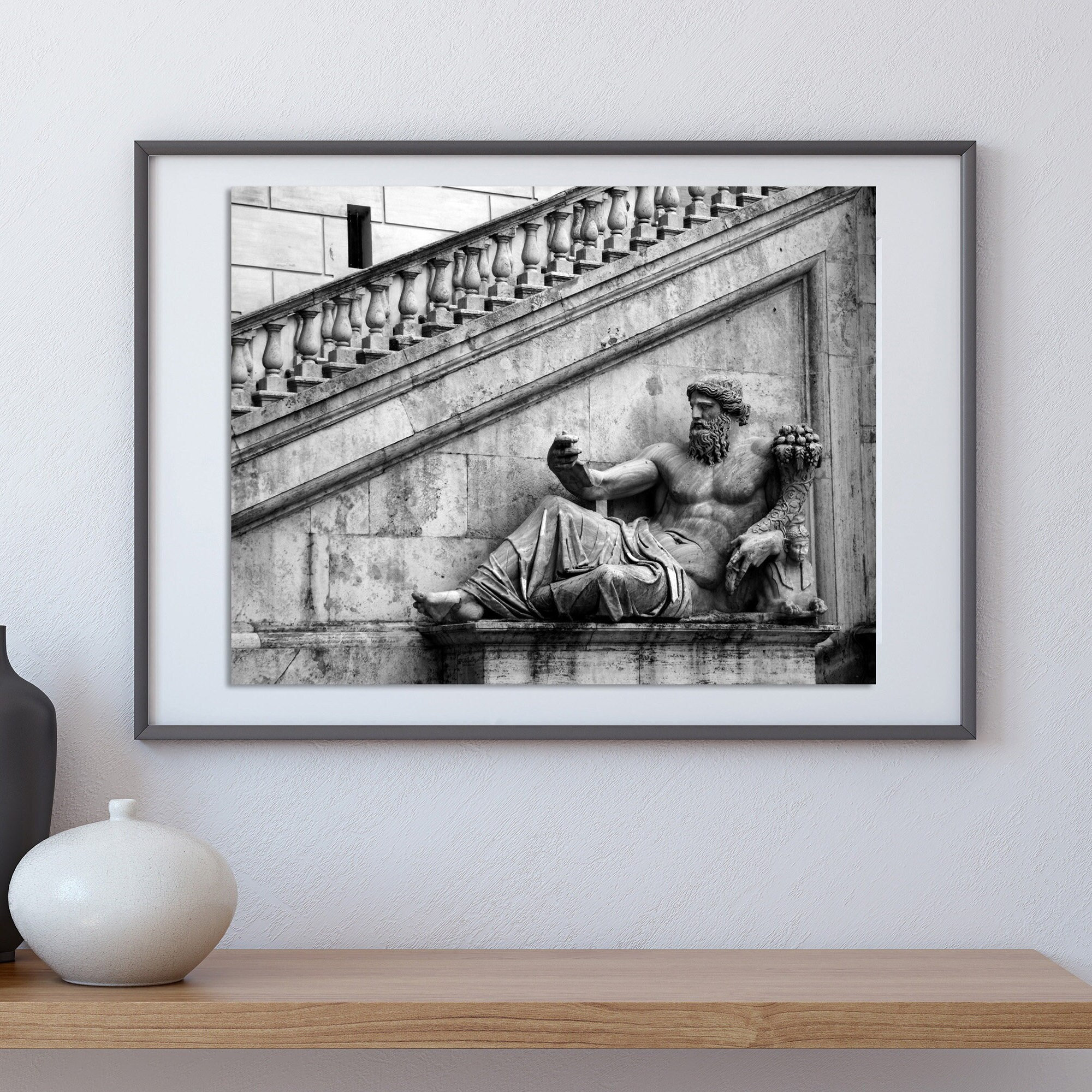 Roman Statue Print | Fine Art Photography | Architectural Print | Roman ...