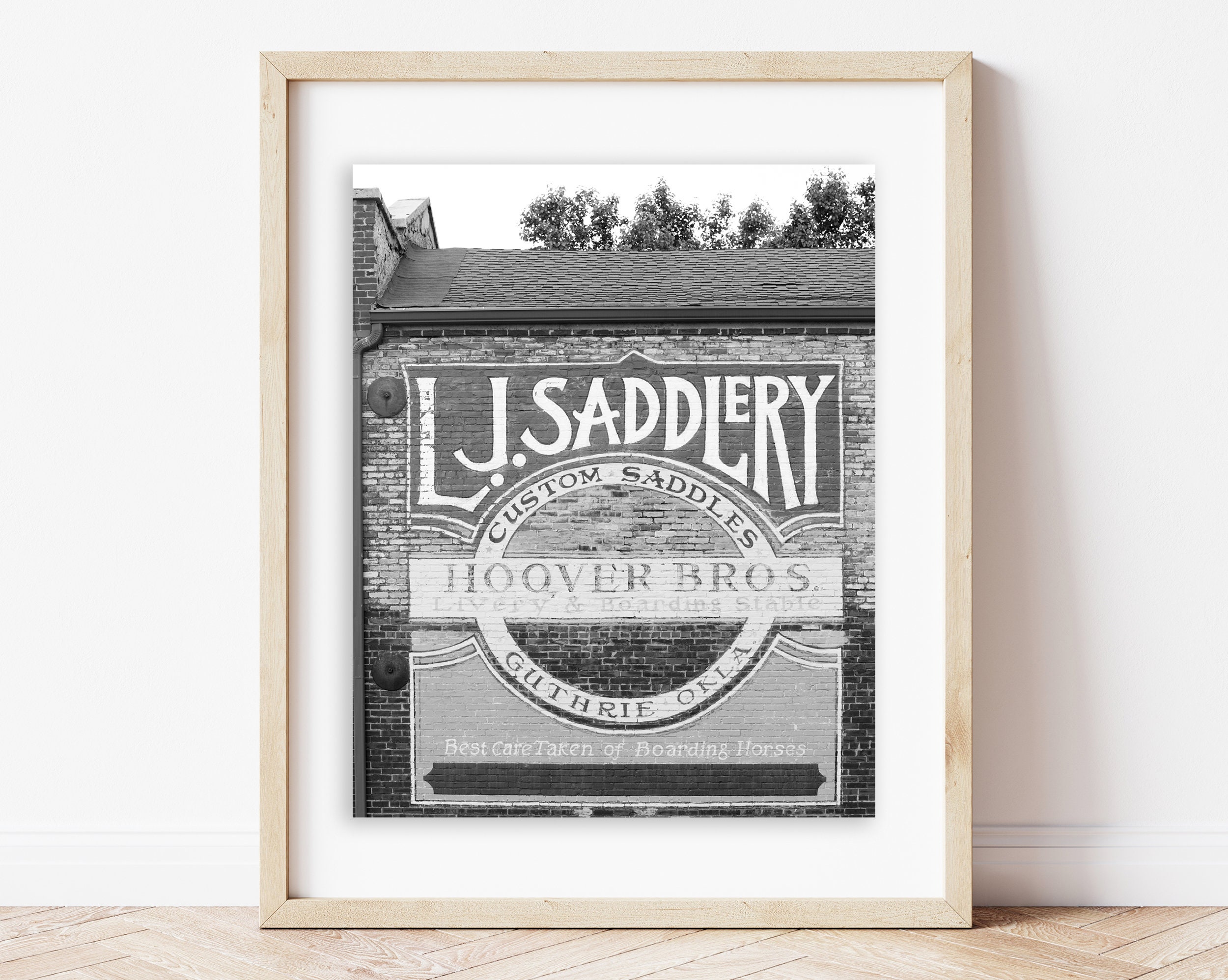 Vintage Livery Sign Victorian-era Ghost Sign Hoover Bros Livery Guthrie ...