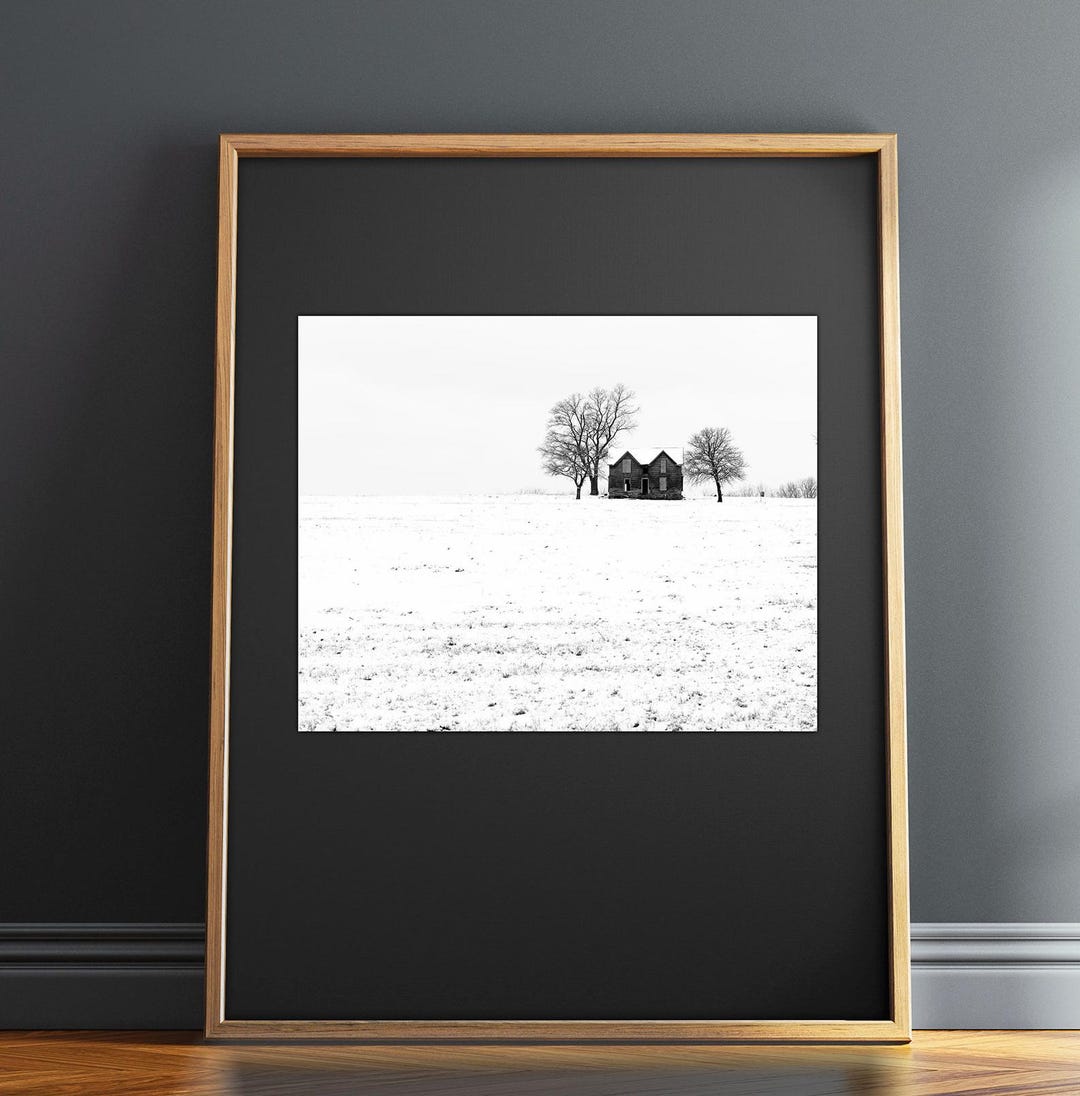 Abandoned Farmhouse Print | Old Homestead Print | Abandoned Homestead ...