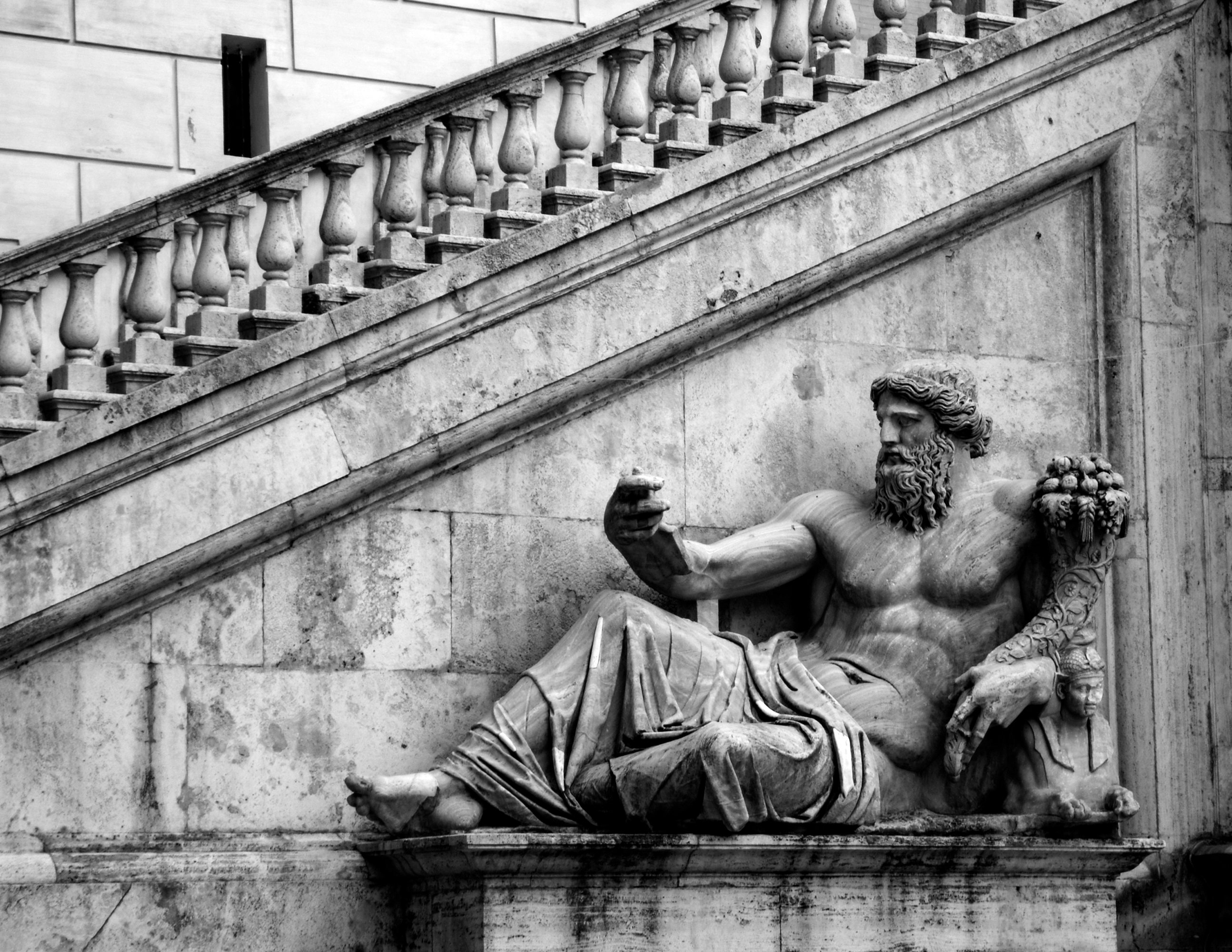 Roman Statue Print | Fine Art Photography | Architectural Print | Roman ...