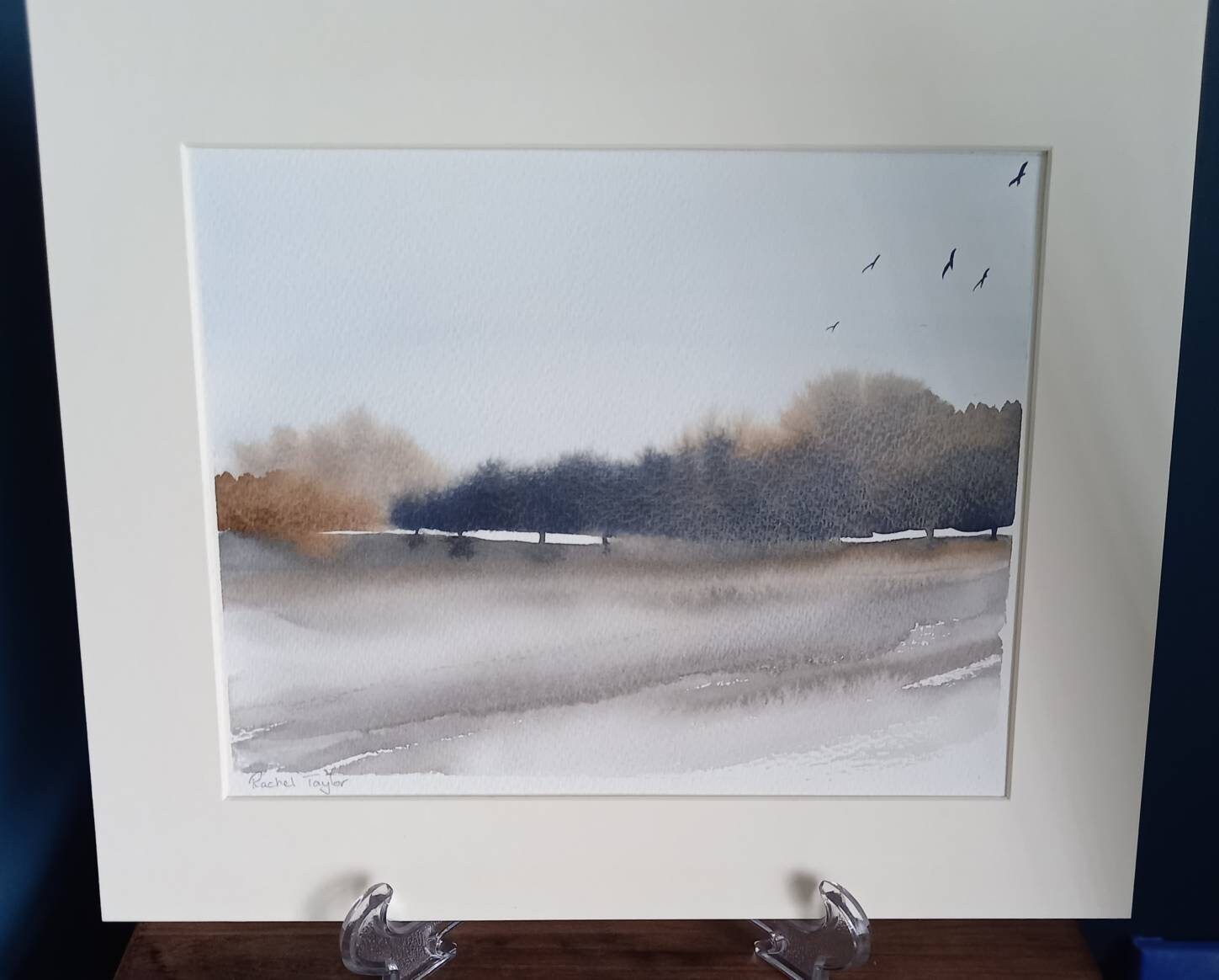 Original Watercolour Landscape Painting, Mounted, Art and Collectables ...