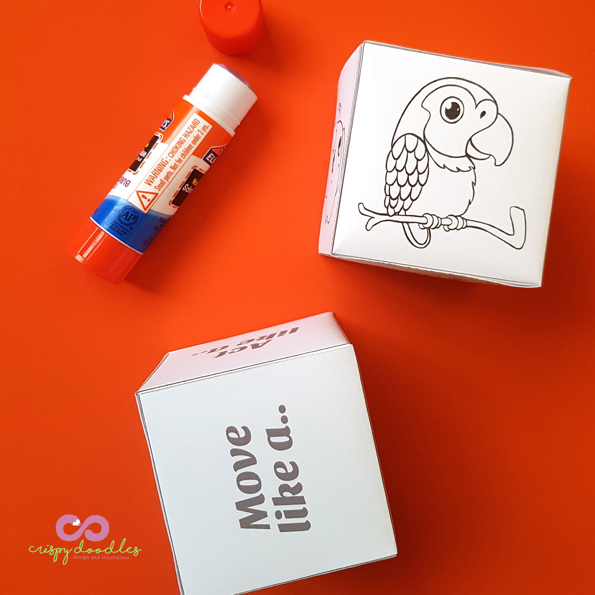 Animal Activity Dice, Indoor Play, Educational Games for Preschoolers ...