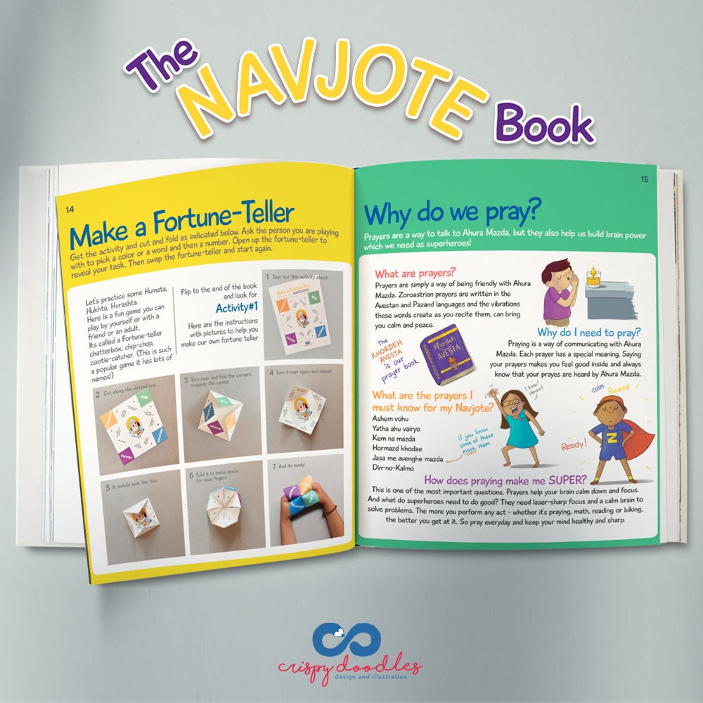 The Navjote Activity Book - Etsy