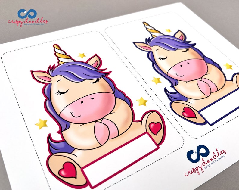 Valentines Day Unicorn Card Set, Candy Hugger, Pencil Crayon Holder ...