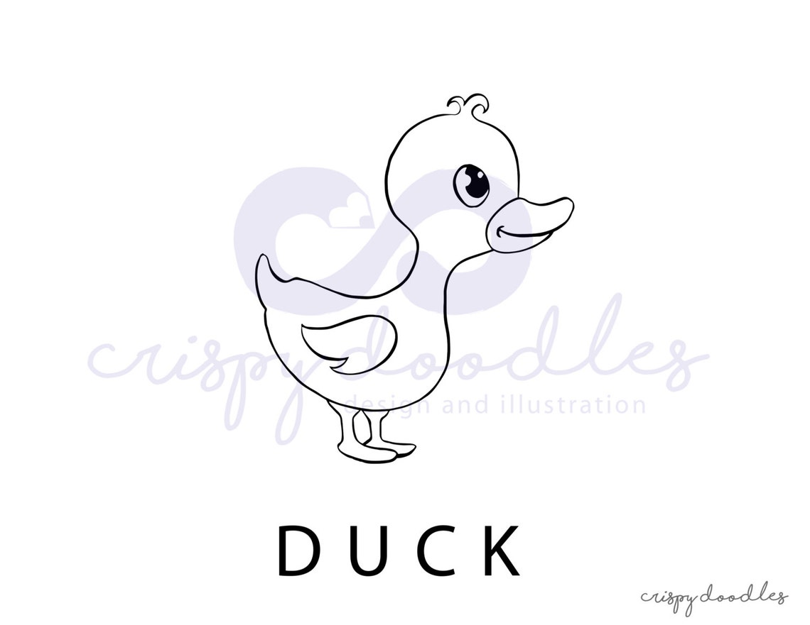 Animal Coloring Pages Kids Preschool Home School Classroom | Etsy