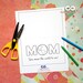 Mothers Day Printable Card Preschool Activity - Etsy