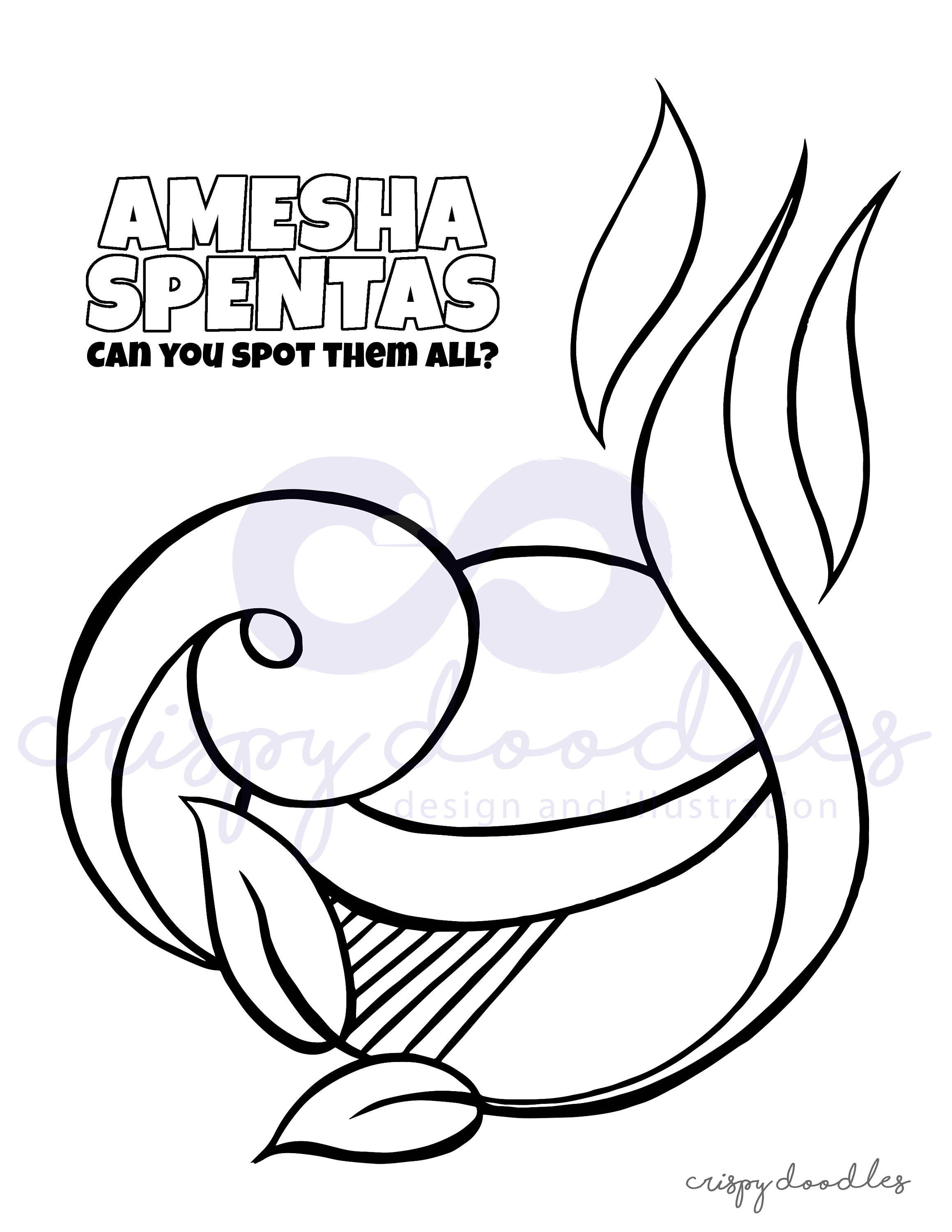 Zoroastrian Coloring Pages Set 1 - Etsy