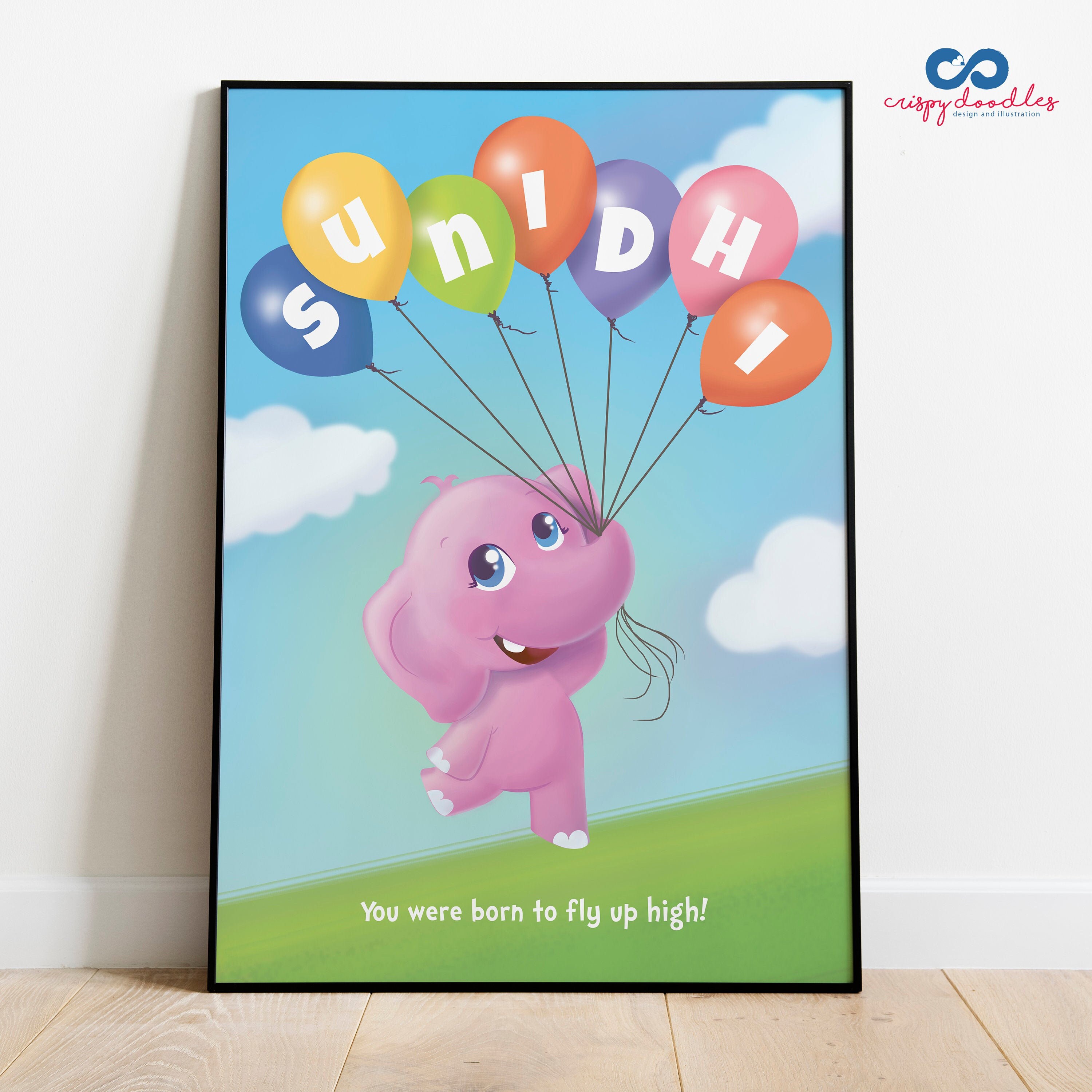 Personalized Name Print, Gift for Kids, Childrens Wall Art, Kids Decor ...