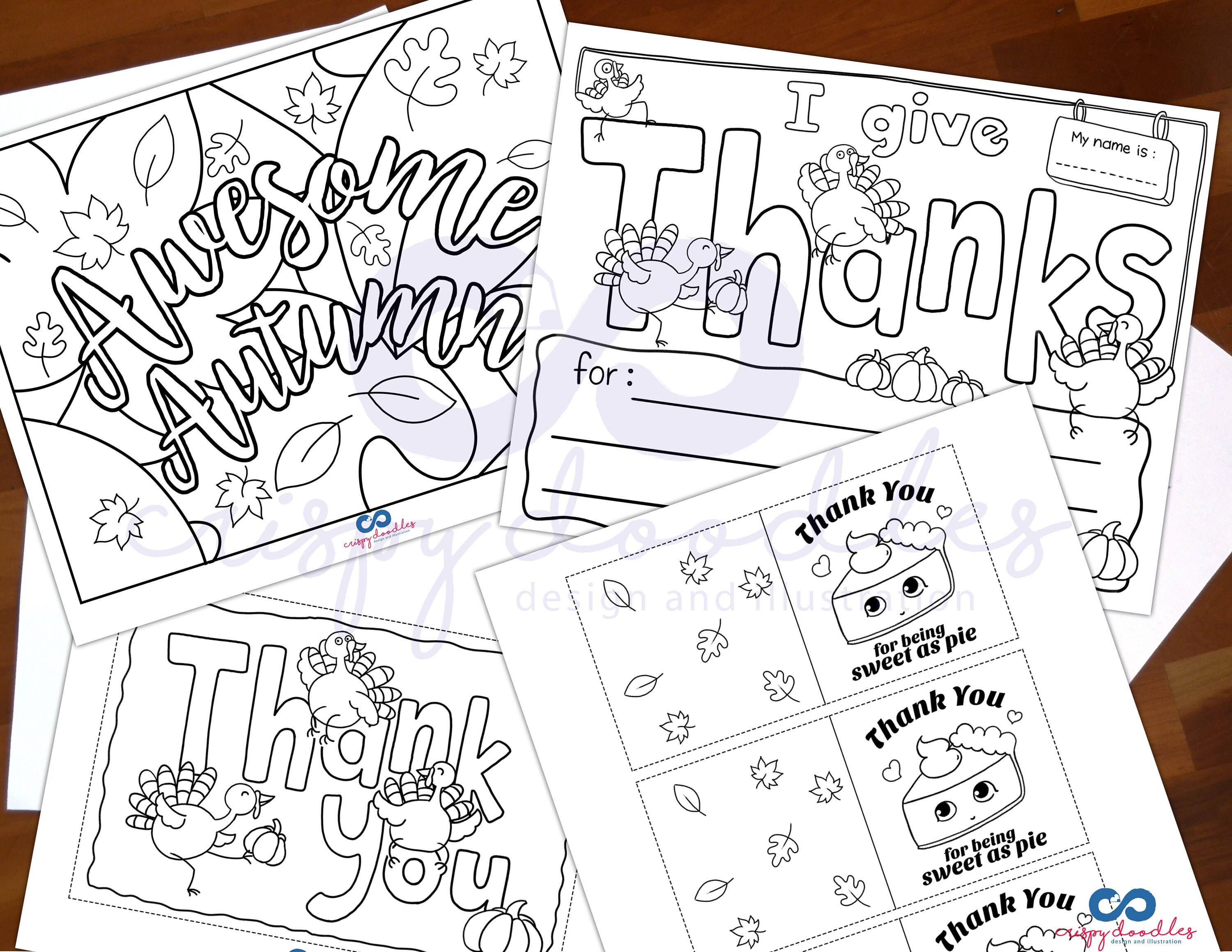 Printable Thanksgiving Posters, Kids Coloring Pages Fall, Thanksgiving ...