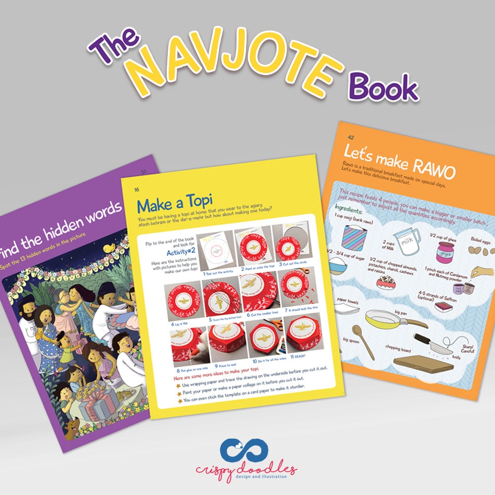 The Navjote Activity Book - Etsy