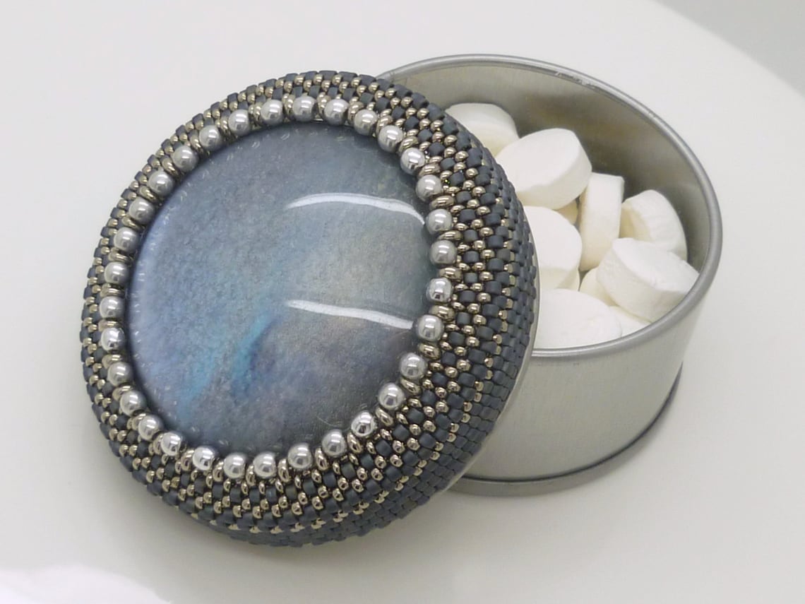 PATTERN for Beaded Trinket Box. DIGITAL DOWNLOAD. - Etsy