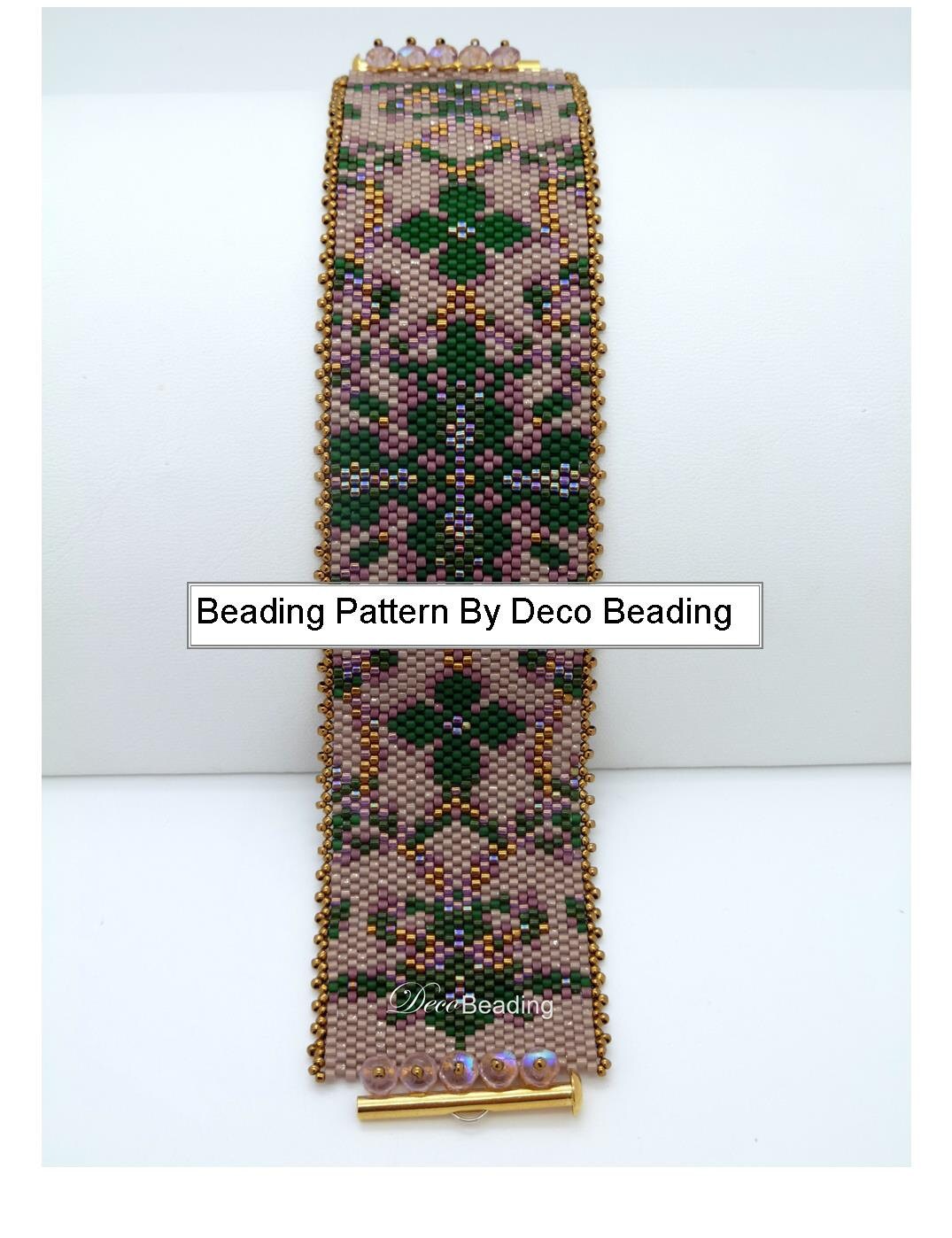 Peyote Bracelet PATTERN. DIGITAL DOWNLOAD. Odd Count Peyote | Etsy