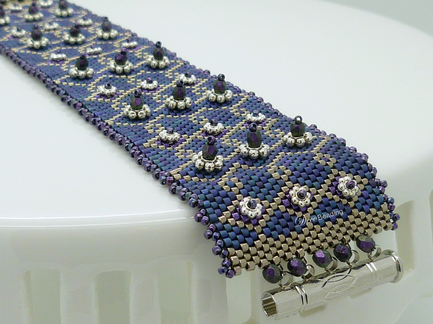 Peyote Beading PATTERN. Odd Count Peyote Pattern. Peyote - Etsy