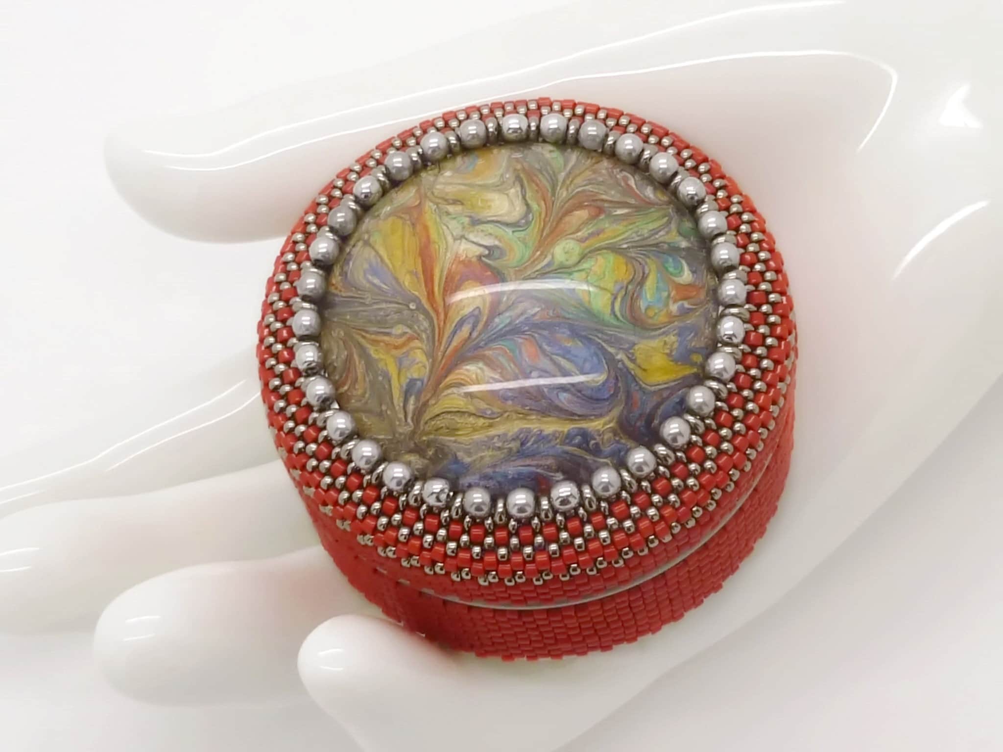 PATTERN for Beaded Trinket Box. DIGITAL DOWNLOAD. - Etsy