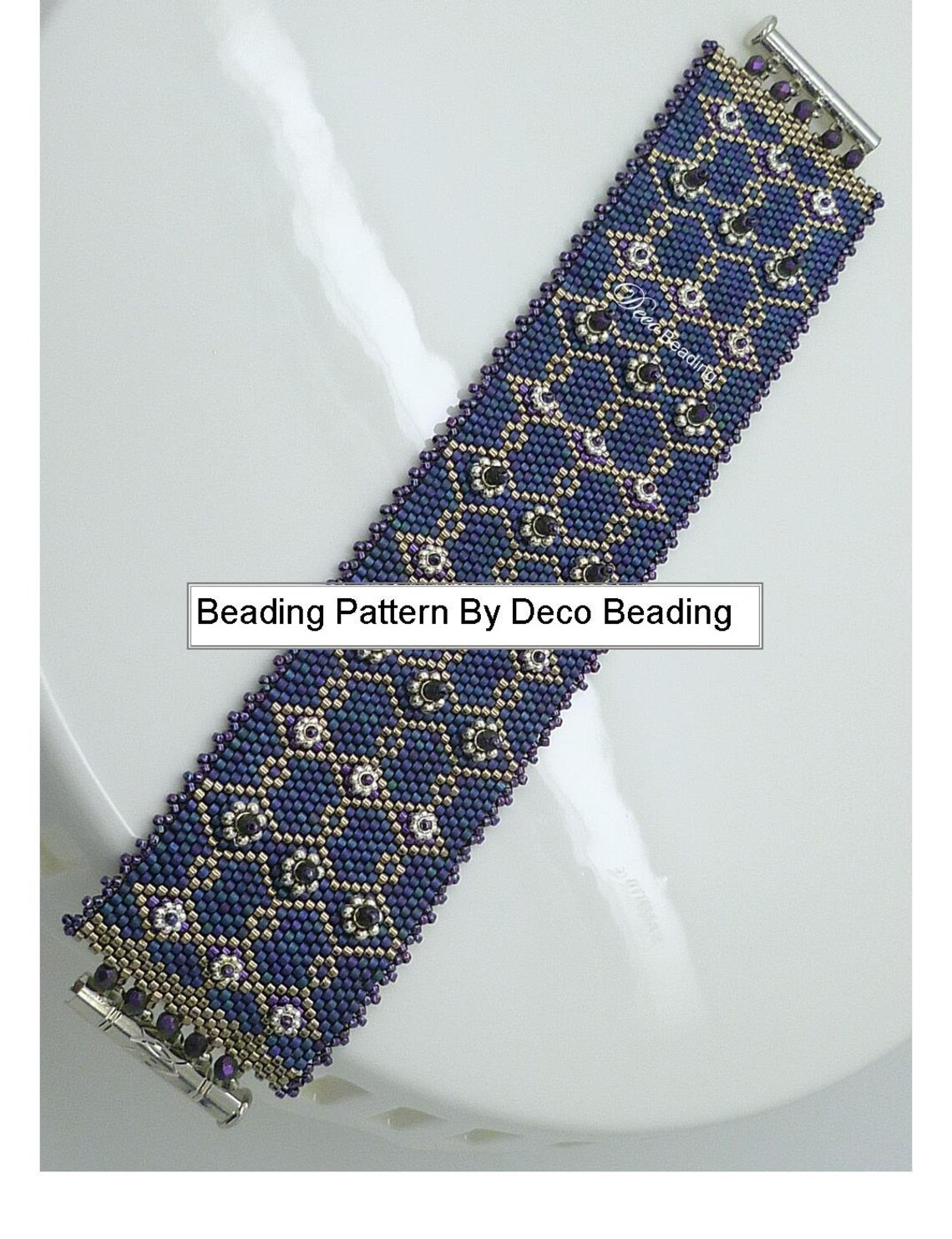 Peyote Beading PATTERN. Odd Count Peyote Pattern. Peyote - Etsy