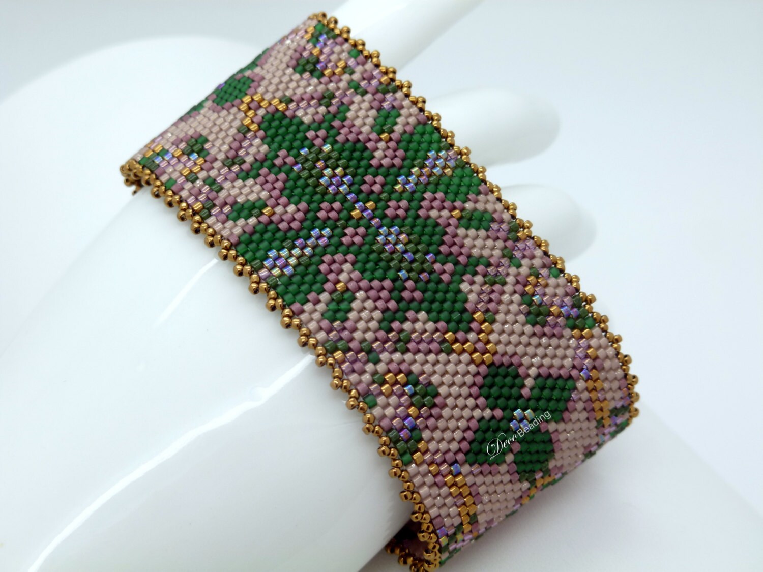 Peyote Bracelet PATTERN. DIGITAL DOWNLOAD. Odd Count Peyote | Etsy