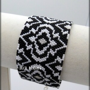 Peyote Bracelet PATTERN. DIGITAL DOWNLOAD. Odd Count Peyote Pattern ...