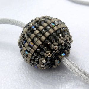 Beaded Bead: Digital Pattern/tutorial by Deco Beading - Etsy