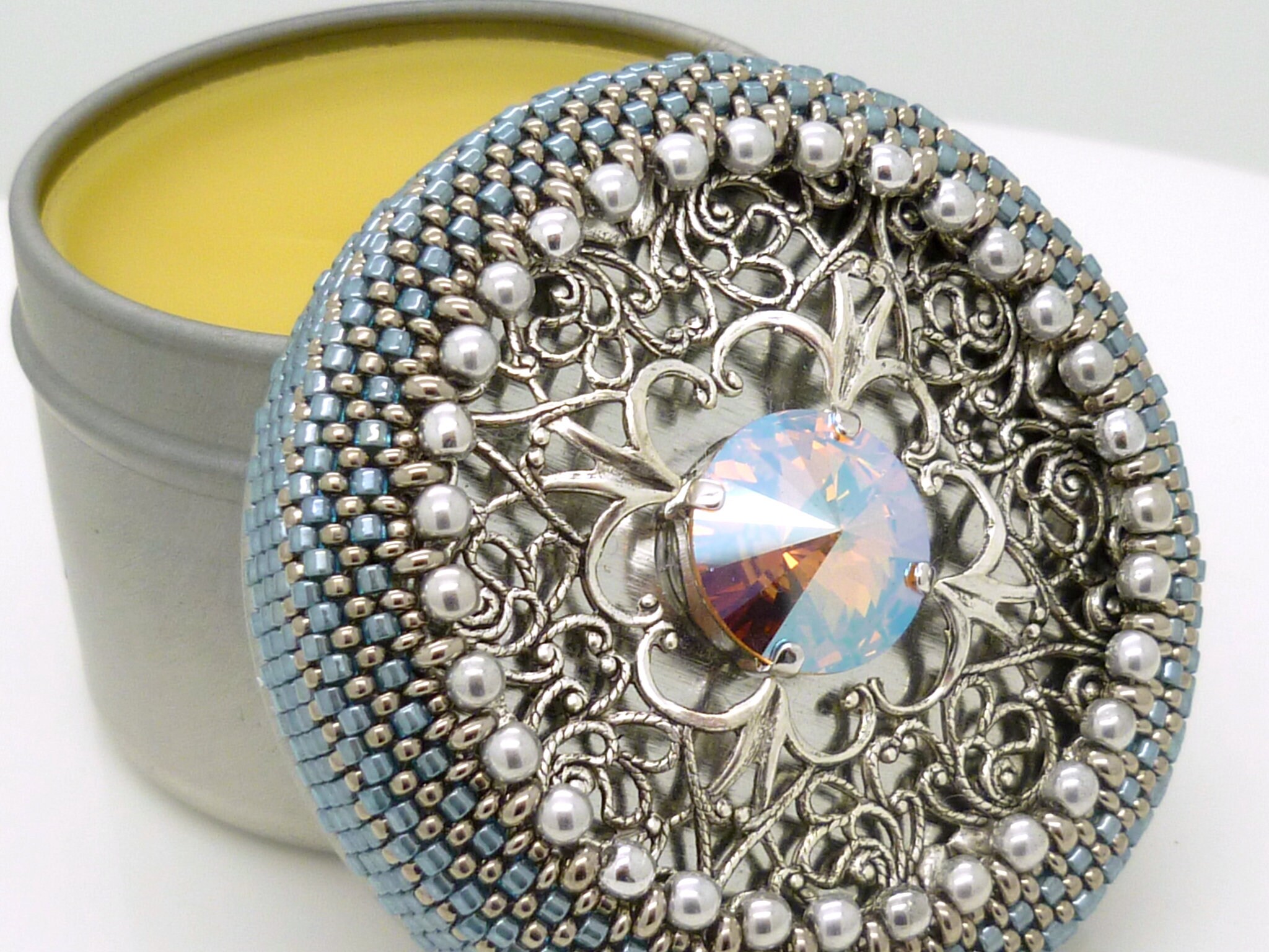 PATTERN for Beaded Trinket Box. DIGITAL DOWNLOAD. - Etsy