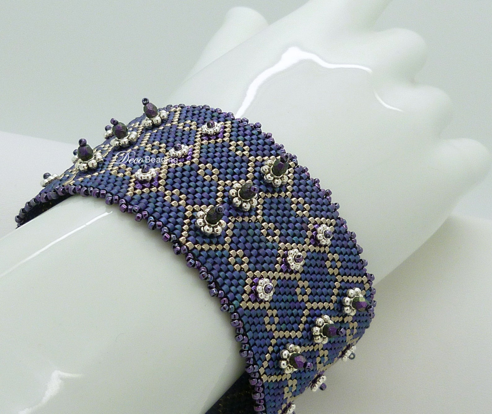 Peyote Beading PATTERN. Odd Count Peyote Pattern. Peyote - Etsy