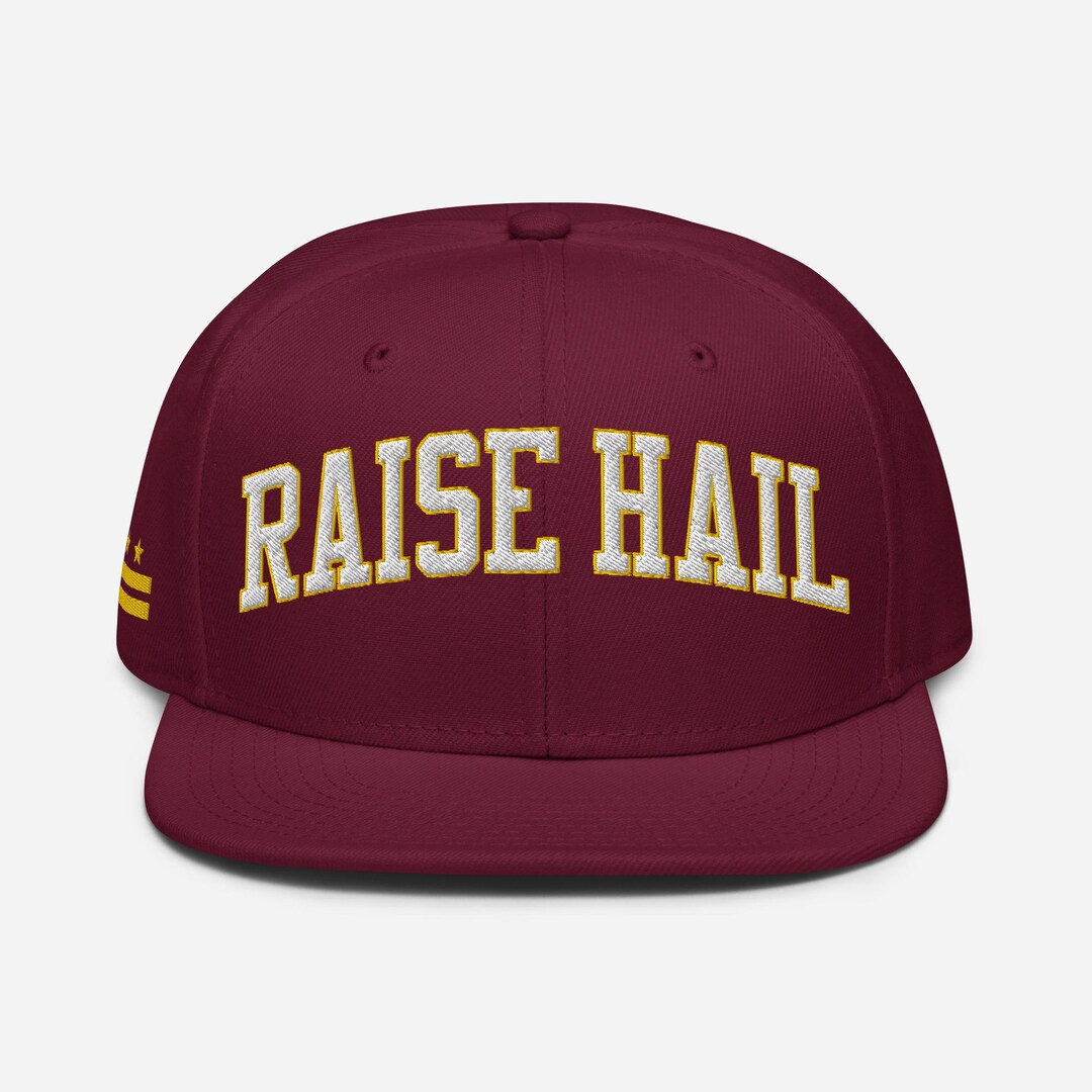 Legacy Burgundy Raise Hail Snapback - Etsy