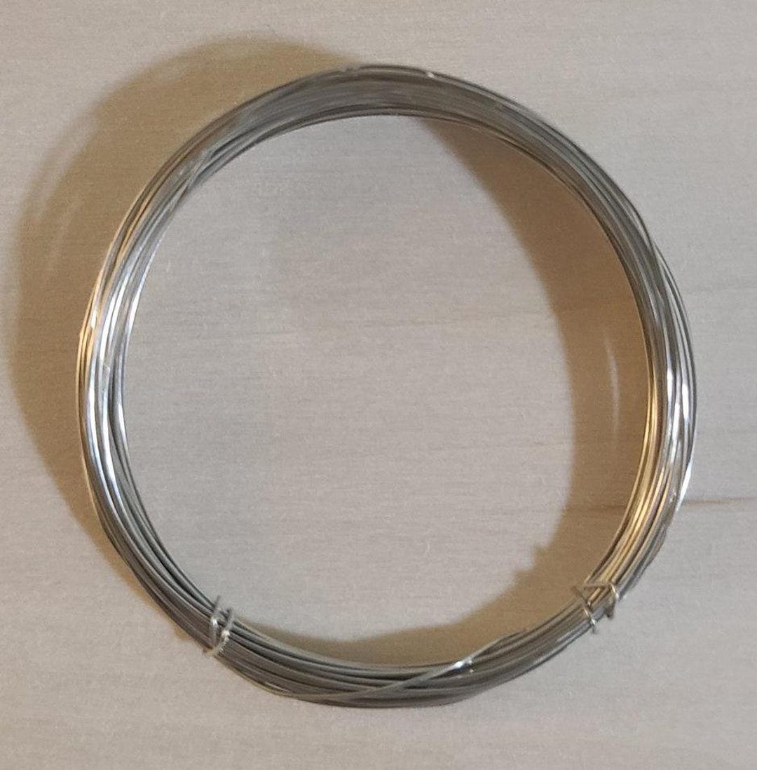 26 Gauge Silver Wire, 15 Feet and 10.5 Inches Long. Good for Making ...