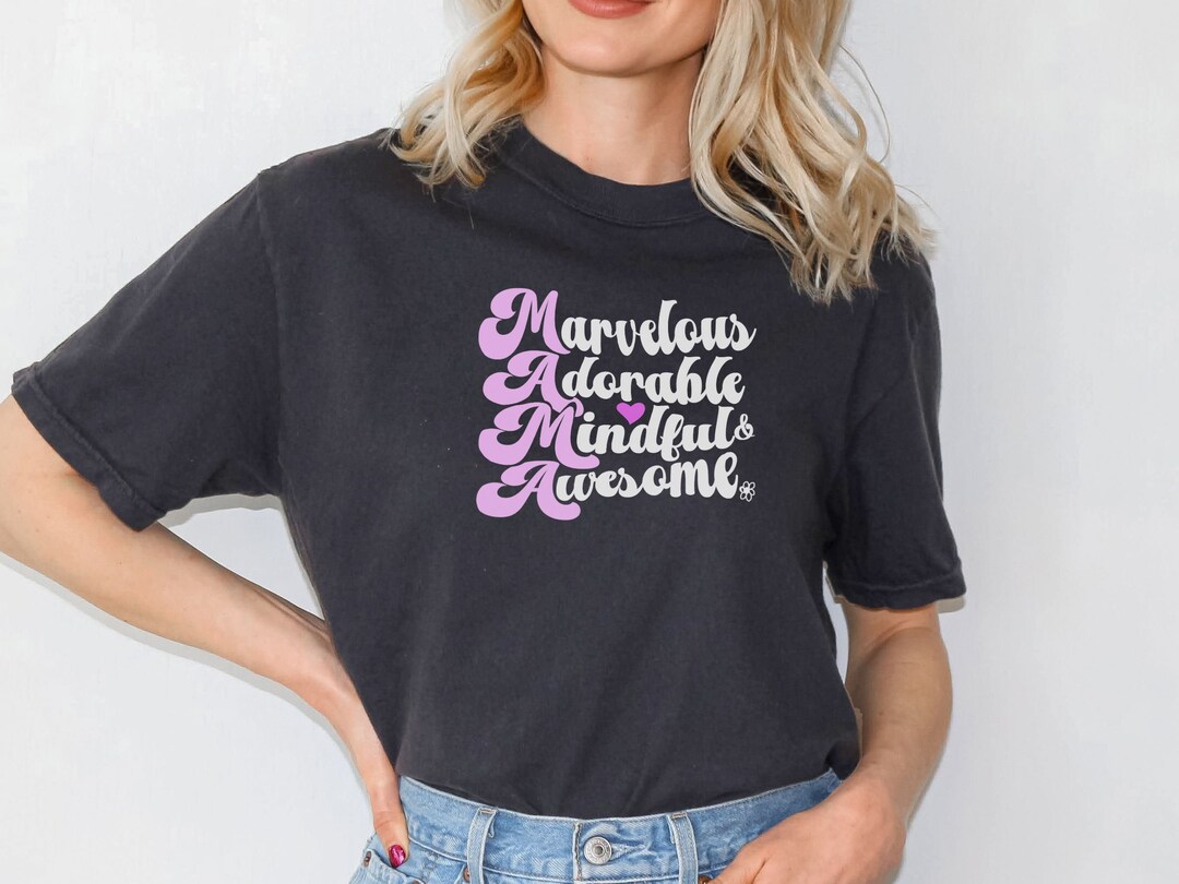 MAMA, MARVELOUS, ADORABLE, Mindful, Awesome, Mother's Day Gift, Acronym ...