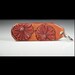 Hand Tooled Leather Double Flower Keychain - Etsy