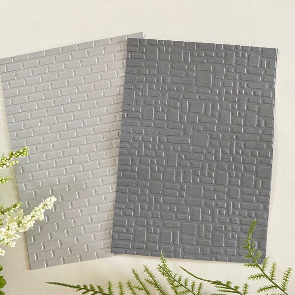 Embossed Card Stock - Etsy