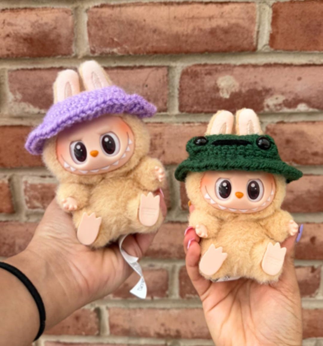 Crochet Labubu Hats! Made to Order! - Etsy