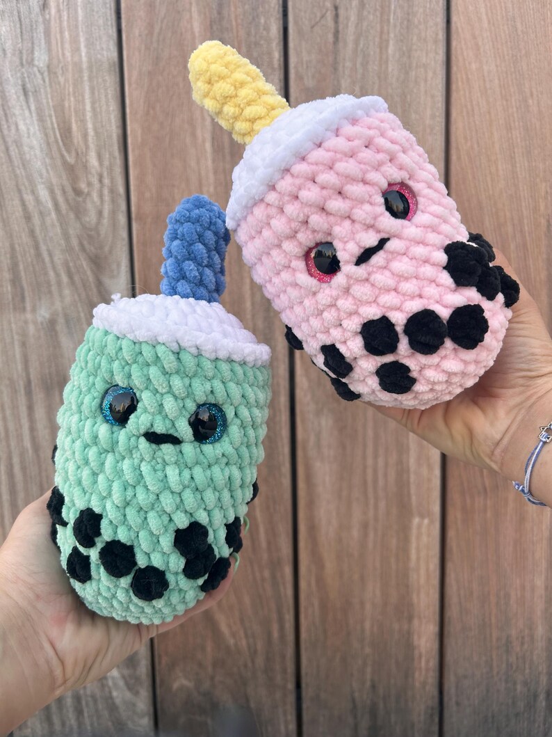 Pearl the Mini No Sew Boba Crochet Pattern - Etsy