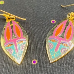 Laurel Burch Vintage "rabbit Mask" Signed and Dated on Back. Collectors ...