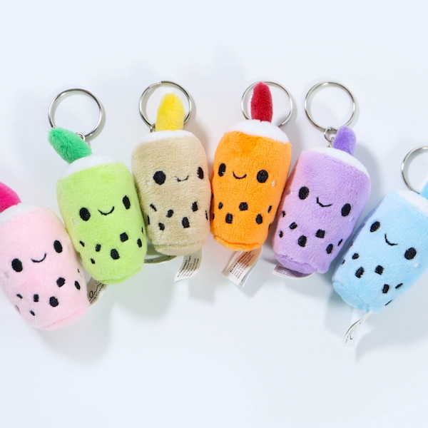 Boba Tea Keychain - Etsy