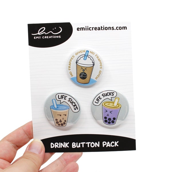 Pinback Button Set - Etsy