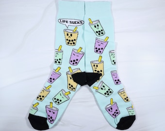 Boba Socks - Etsy