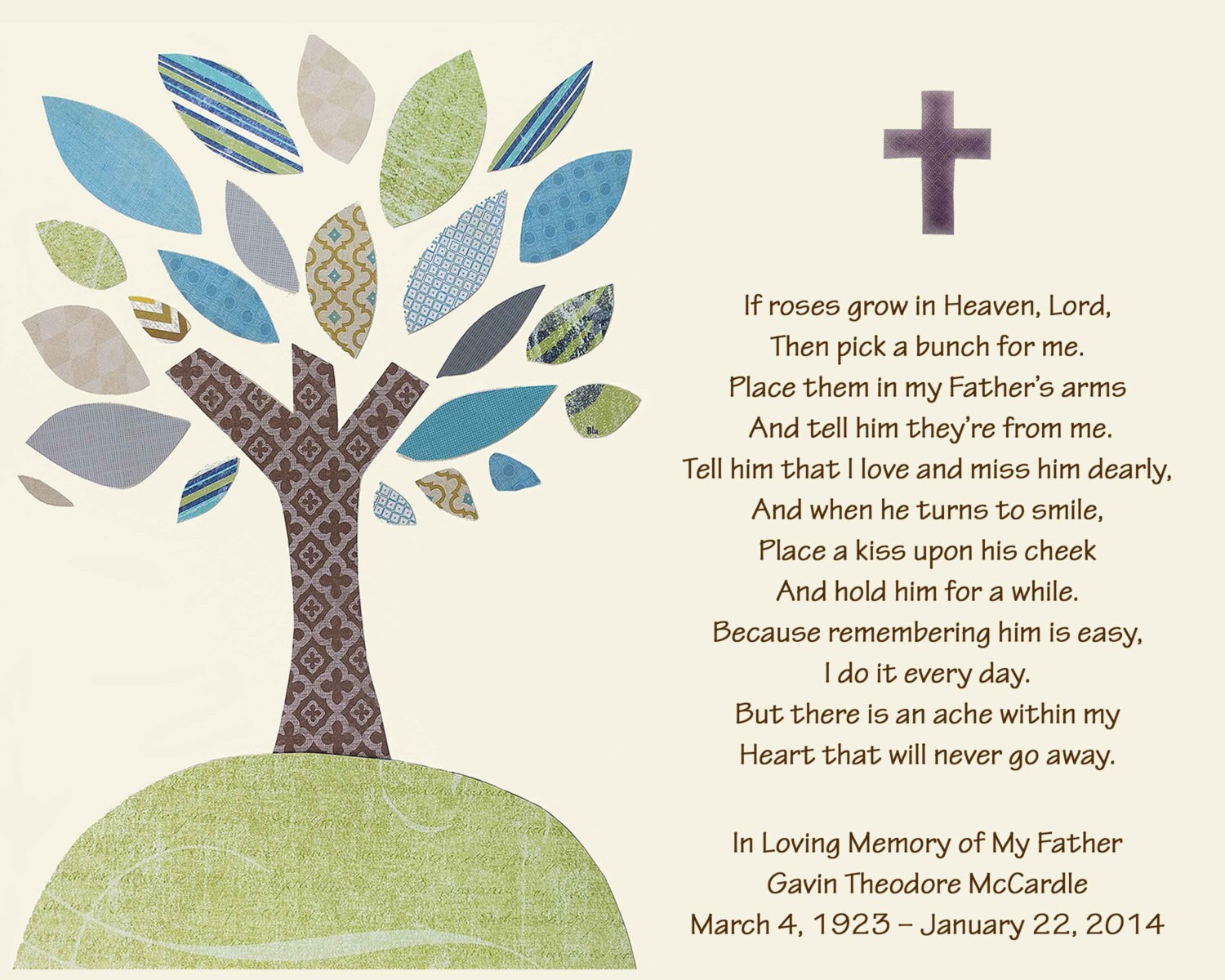 In Loving Memory, Tribute Memorial Rememberance, Angel Wings, Memorial ...